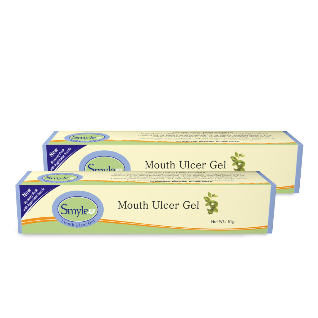 Smyle Ayurvedic Mouth Ulcer Gel – 10 gm (Pack of 2) – Smyle